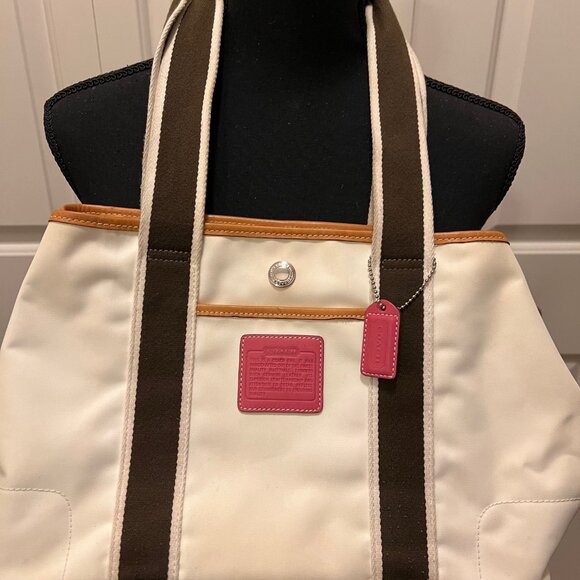 Coach | Bags | Authentic Coach Multi Color Handbag | Poshmark